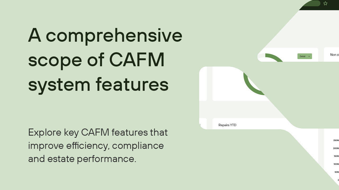 A comprehensive scope of CAFM system features - Concerto Blog - Concerto